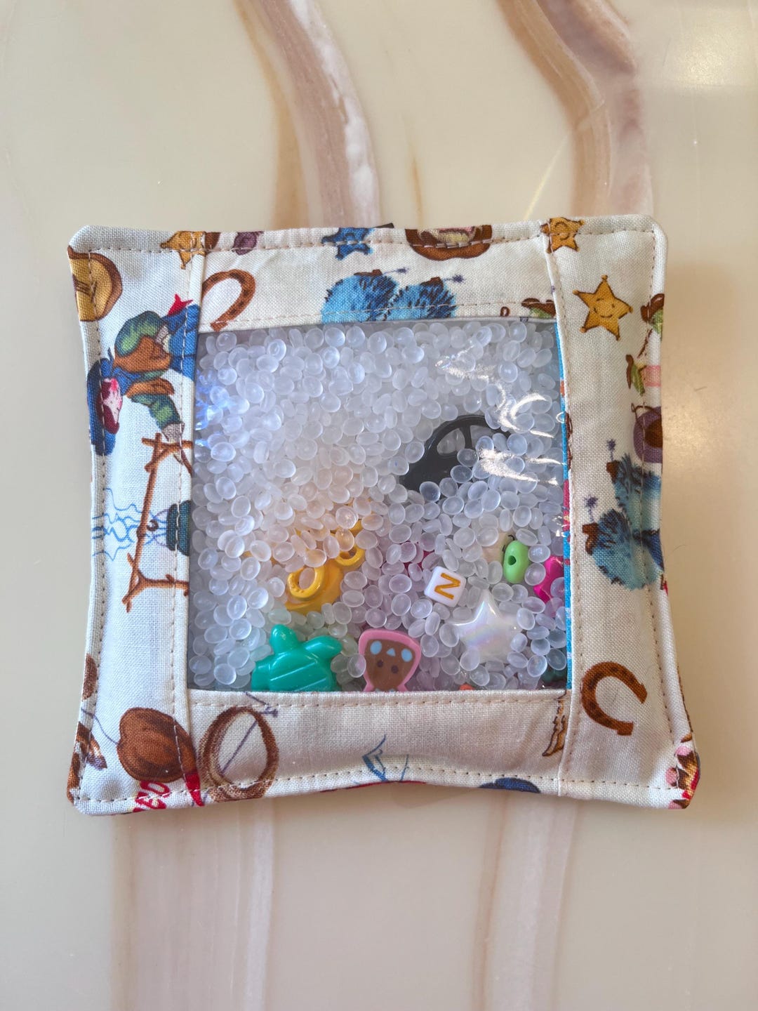 I Spy Sensory Bag - Rodeo Kids - Travel Seek and Find Bag - Fidget Bag ...