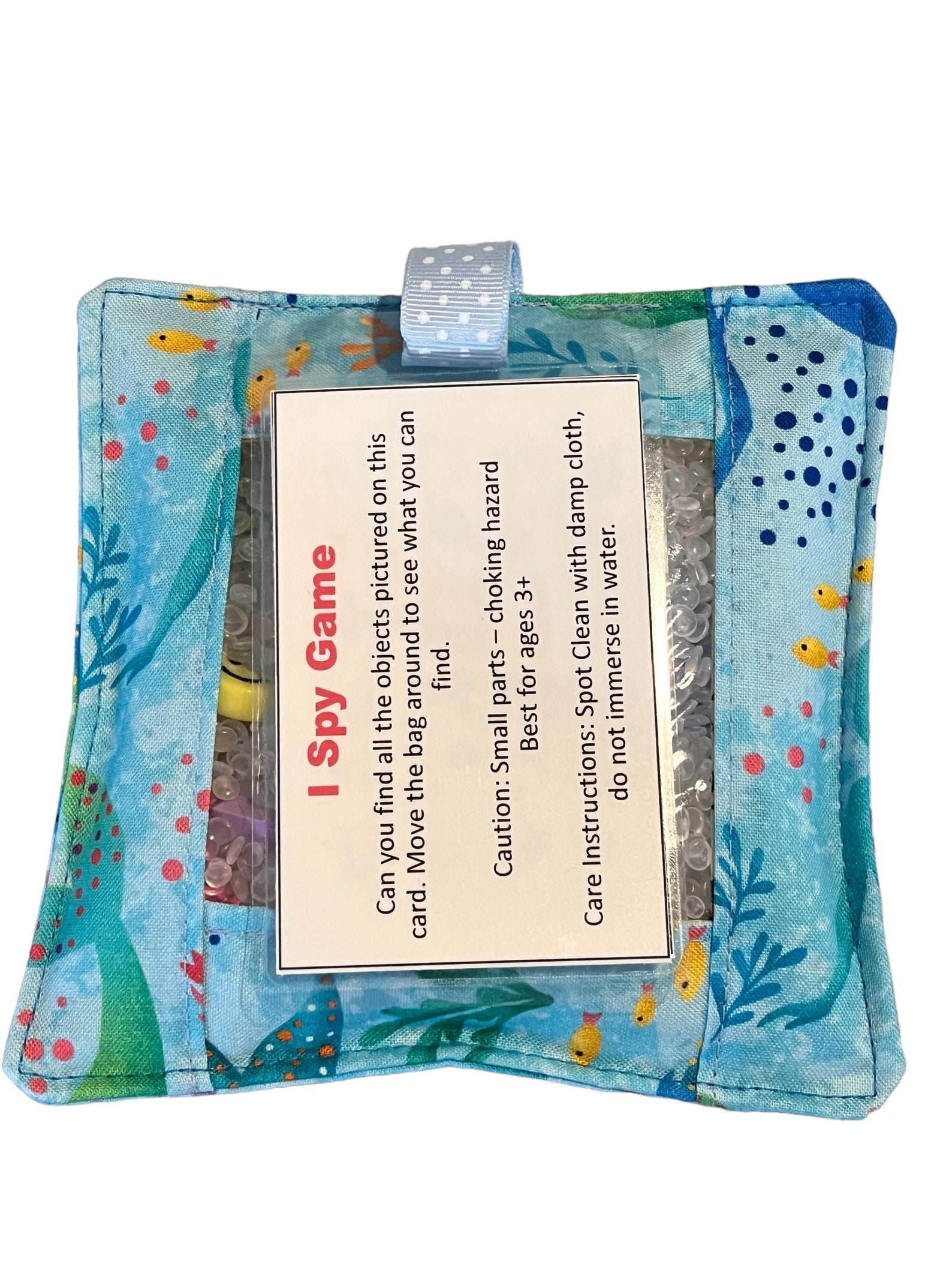 Mermaids on Aqua I Spy Sensory Bag Travel Seek and Find Bag - Etsy