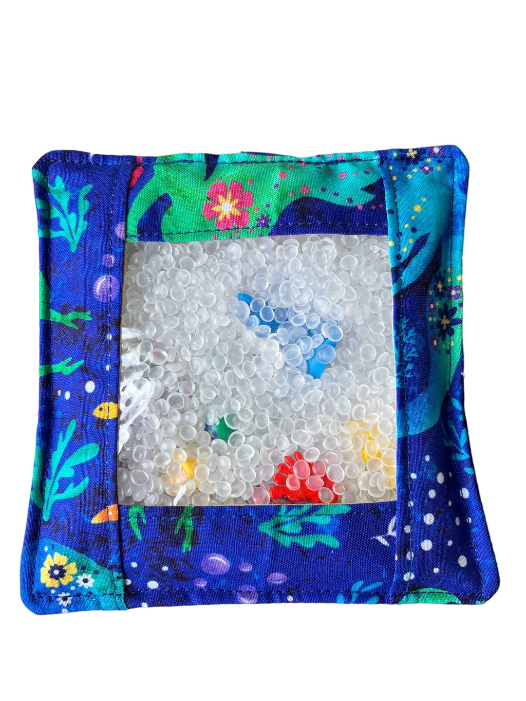 I Spy Sensory Bag - Mermaids on Royal Blue - Travel Seek and Find Bag ...