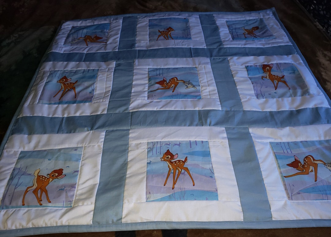 Bambi Baby Quilt FREE SHIPPING - Etsy