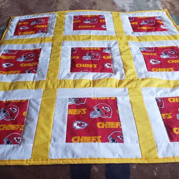 Kansas City Chiefs Quilt - Etsy
