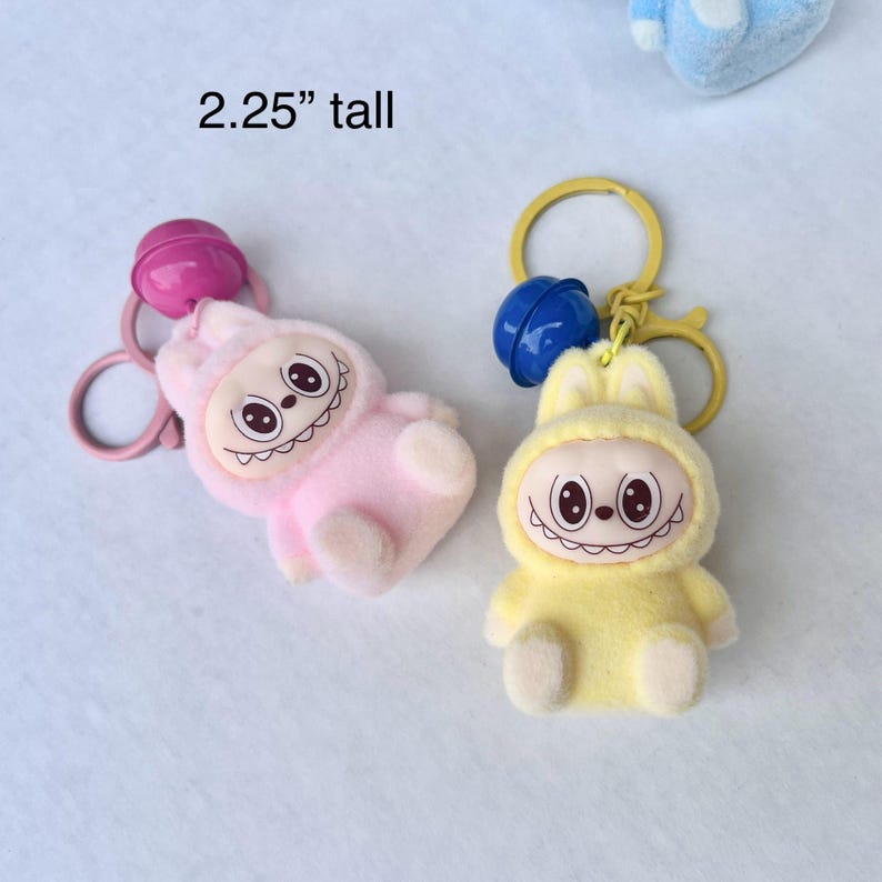 Adorable Big Monster Style Keychain, Kawaii Creature Keychain ...