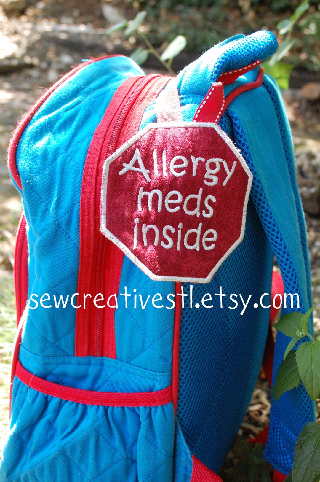 Allergy Medical Alert Bag Tag - Etsy