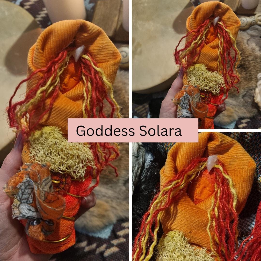 Goddess Solara Healing Spirit Doll - Etsy