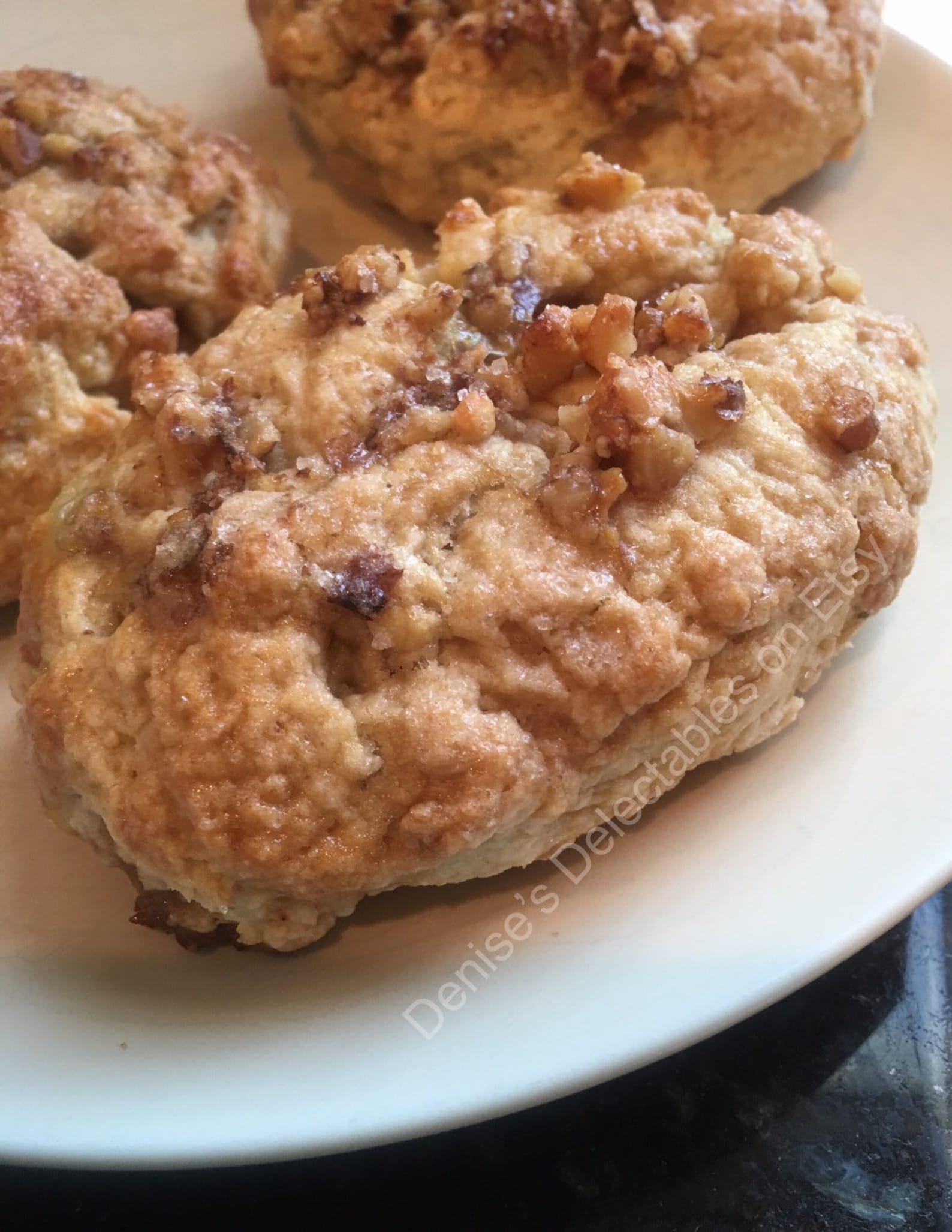 Vanilla Fig Scones From Denise's Delectables Bakery - Etsy