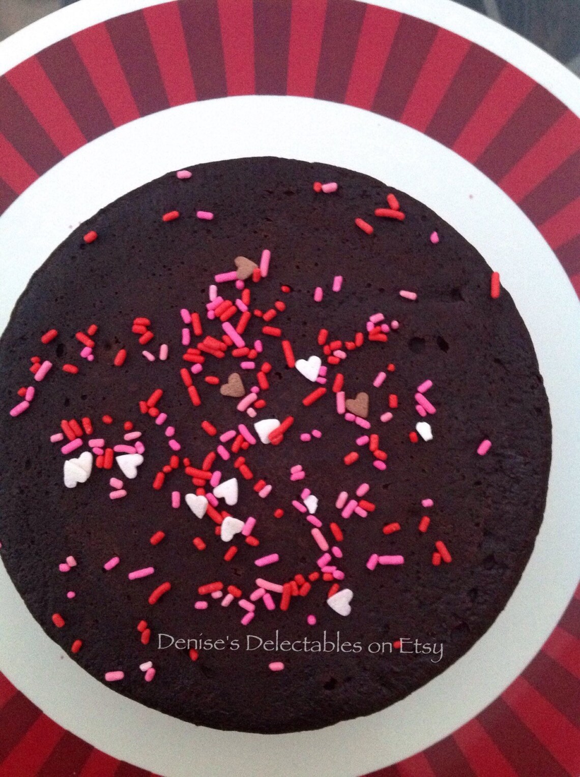 Triple Chocolate Port Cake - Etsy