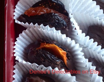 Chocolate Covered Dried Persimmons From Denise's Delectables Bakery - Etsy