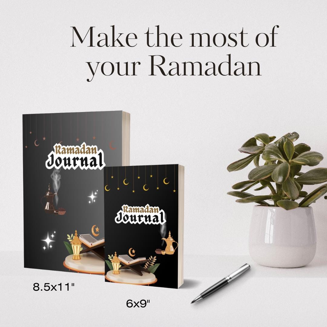 Ramadan Journal, Ramadan Log Book, Ramadan Planner - Etsy UK