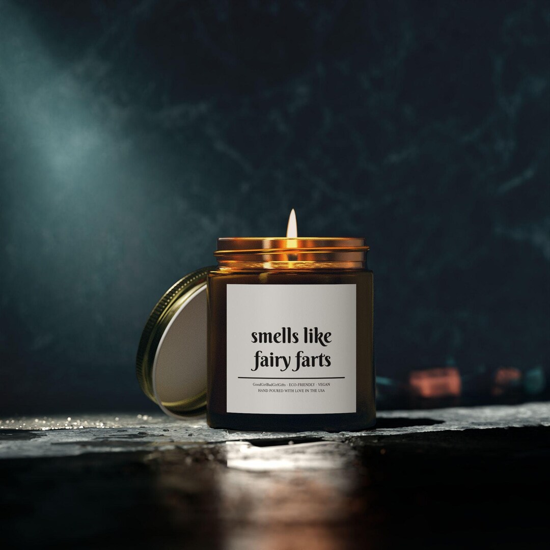 Smells Like Fairy Farts Candle, Funny Candle, Candle Gift, Custom Name ...