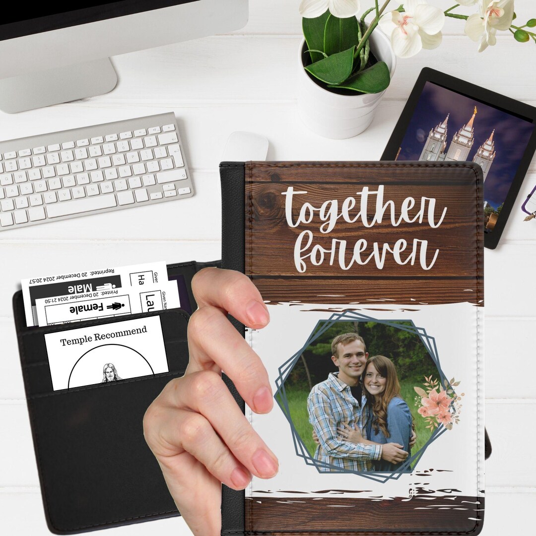 Temple Recommend Holder, Temple Recommend Organizer, LDS Temple ...