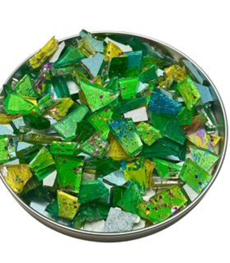 DIY Mosaic Glass Tile Pendant Necklace Jewelry Making Kit - Etsy