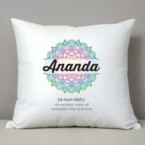 Ananda sanskrit Word With Meaning Yoga-inspired Digital Download ...