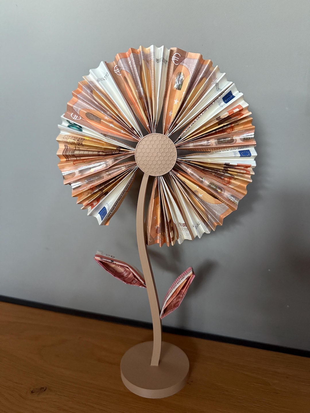 Geldgeschenk Blume, DIY Geldverpackung - Etsy.de