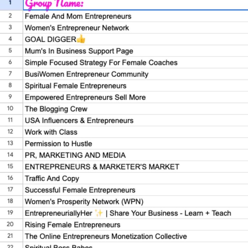 600+ Promo Groups for Digital Marketing | Group Facebook | Sell Digital ...