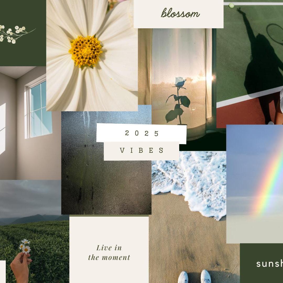 2025 VISION BOARD Printable Collage Kit | 85 Important Pictures for ...