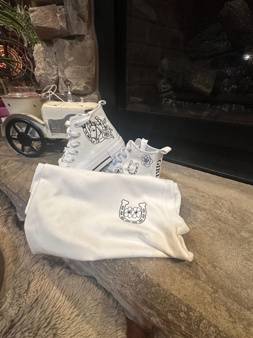 Design Your Own Sneakers. Pick Your Print and They Color Them to Your ...