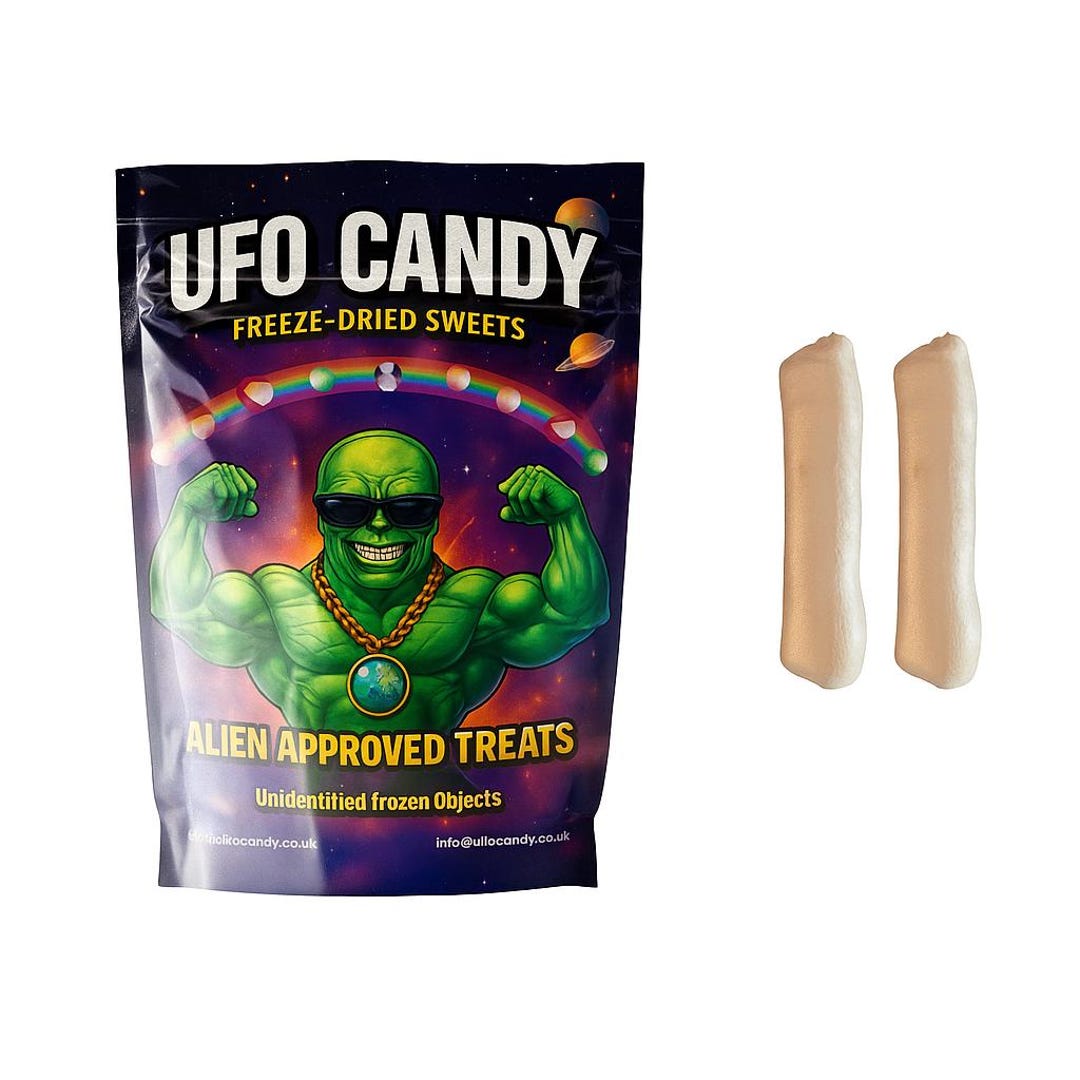 Freeze Dried Strawberry Refresher Bars | Crunchy Retro Candy - Etsy UK