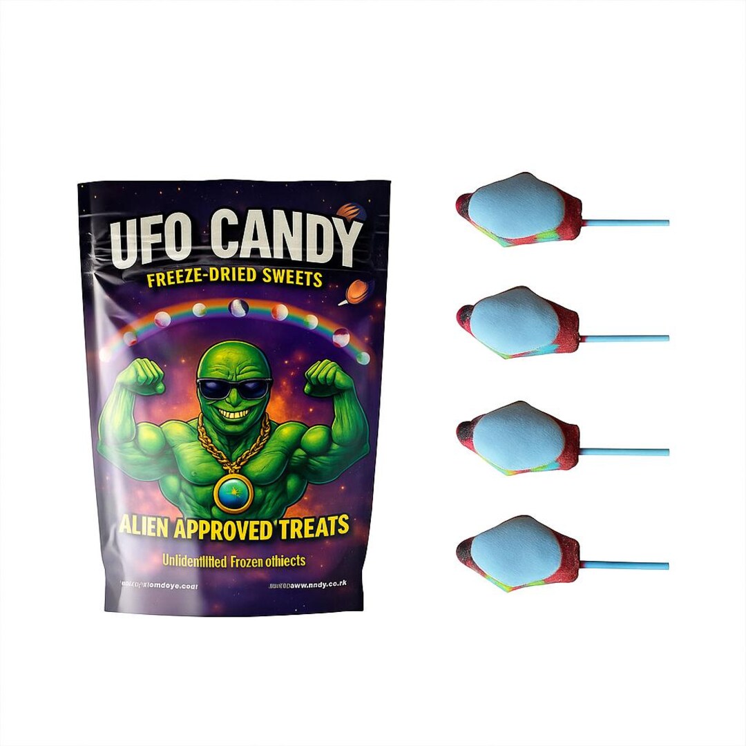 Freeze Dried Drumstick Lollies | Fizzy Retro Candy | UFO Candy Sweet ...