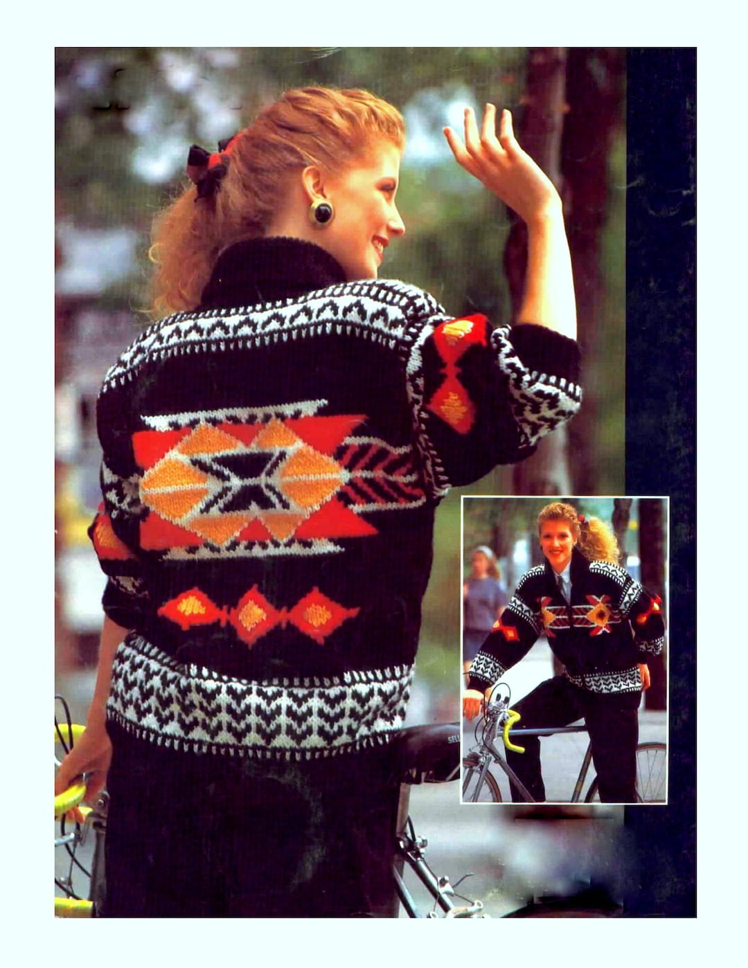 PDF Vintage Knitting Pattern Booklet Native American Indian Navajo ...
