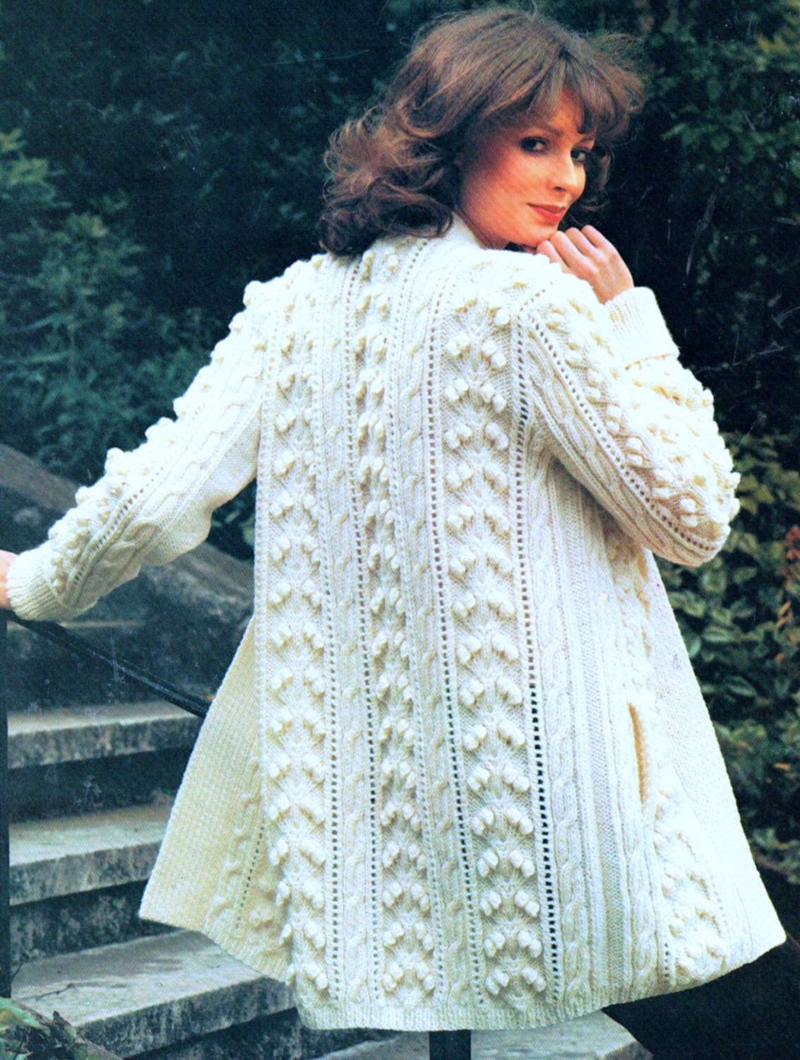 INSTANT DOWNLOAD PDF Vintage Knitting Pattern Edge to Edge - Etsy