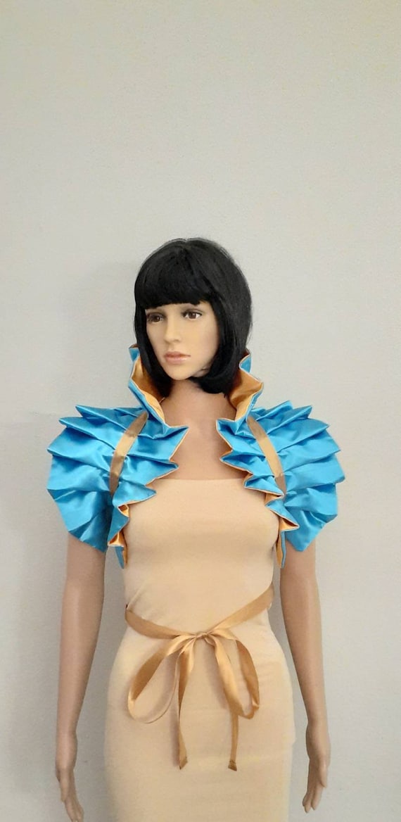 Jasmine Princess Burlesque Shoulder Collar Shrug Wrap Cosplay - Etsy