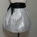 Disco Ball Apron Skirt Silver Sequin Manga Burlesque Circus Burningman ...