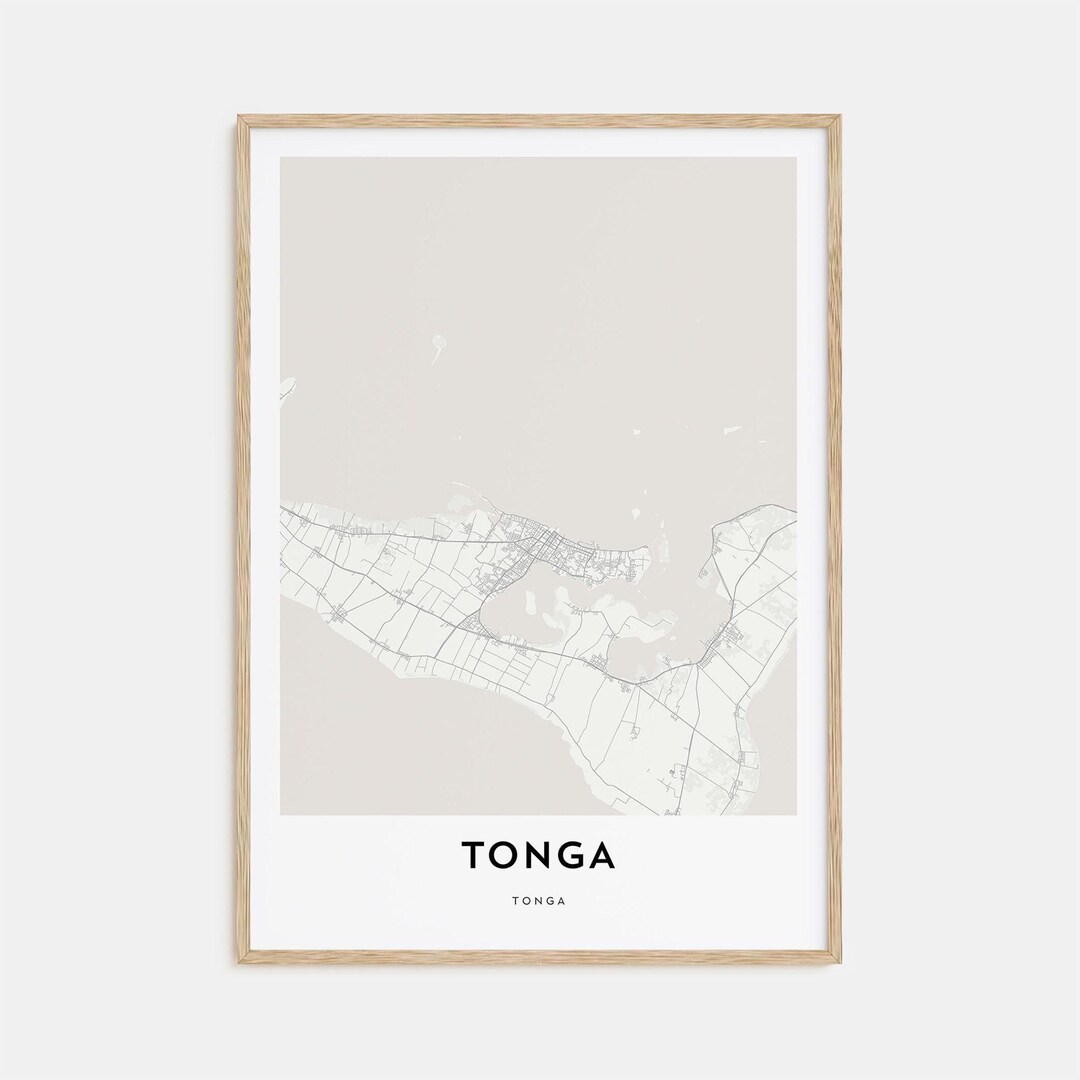 Map of Tonga Print, Tonga Map Gift, Tonga Poster, City Map Artwork for Home & Office, Tonga - Etsy