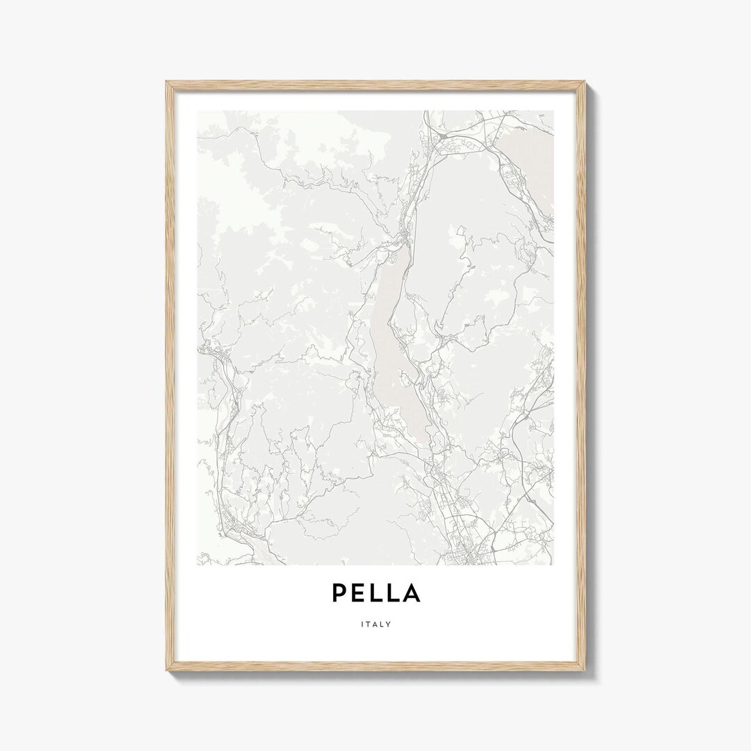 Map of Pella Print, Pella Map Gift, Pella Poster, City Map Artwork for ...