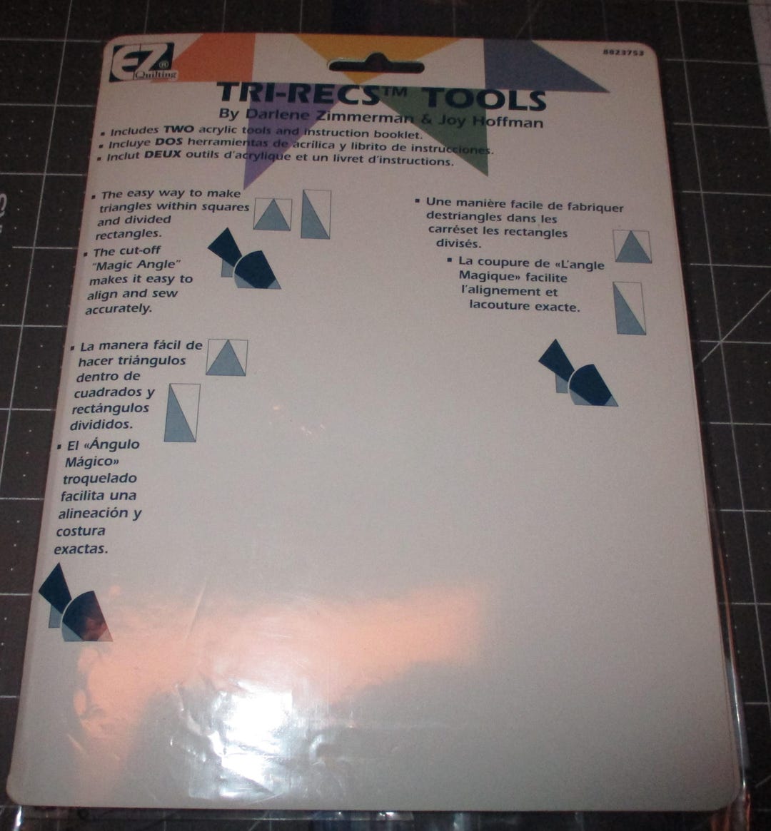 Tri-recs Tools by Darlene Zimmerman and Joy Hoffman. 2 Acrylic Tools ...