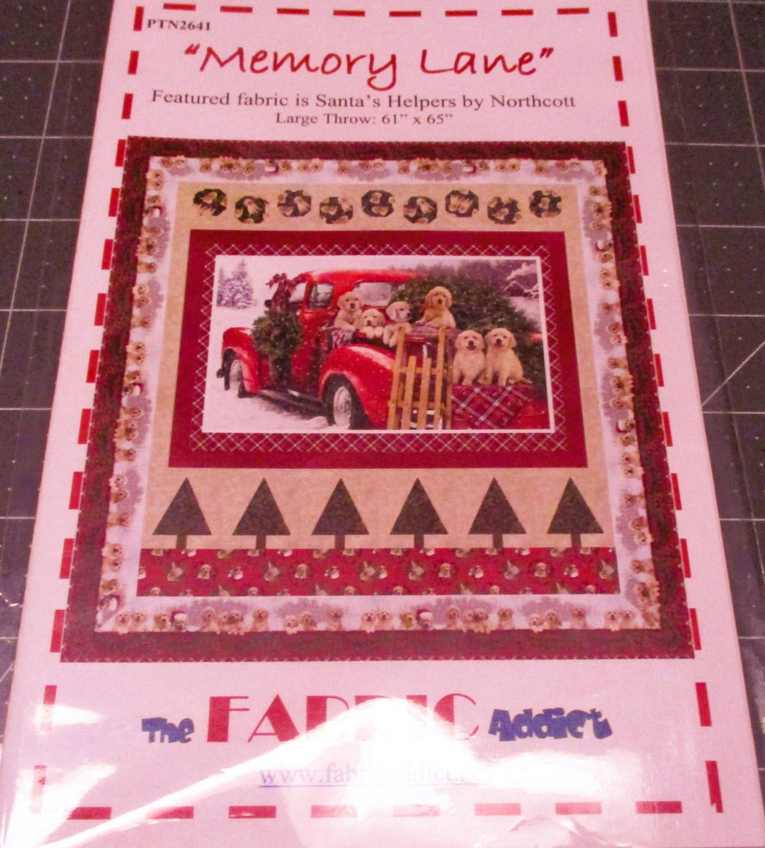 Memory Lane Quilt Pattern by the Fabric Addict. Pattern Only. Finished ...