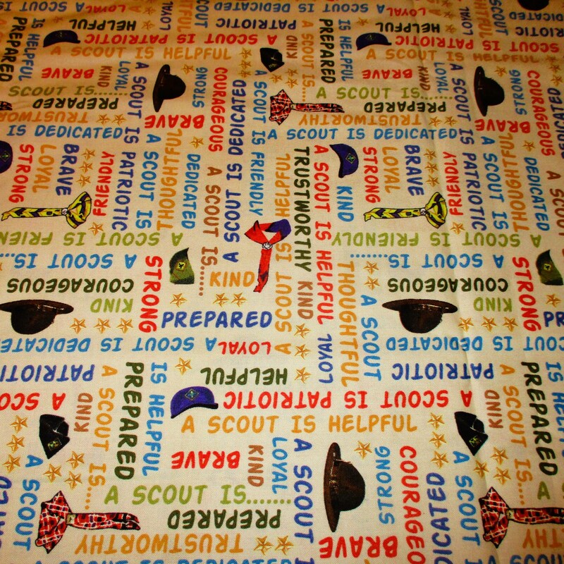 Boy Scout Fabric - Etsy