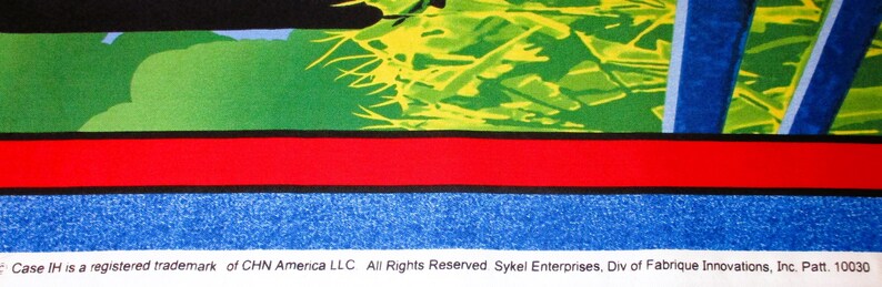 Vintage case Ih Tractor Panel by CHN America for Sykel Enterprises ...