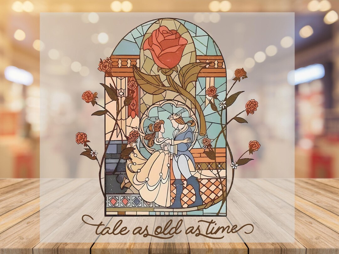 Disney Tale as Old as Time Dtf, Iron on Transfer, Tales Lovers Gift ...