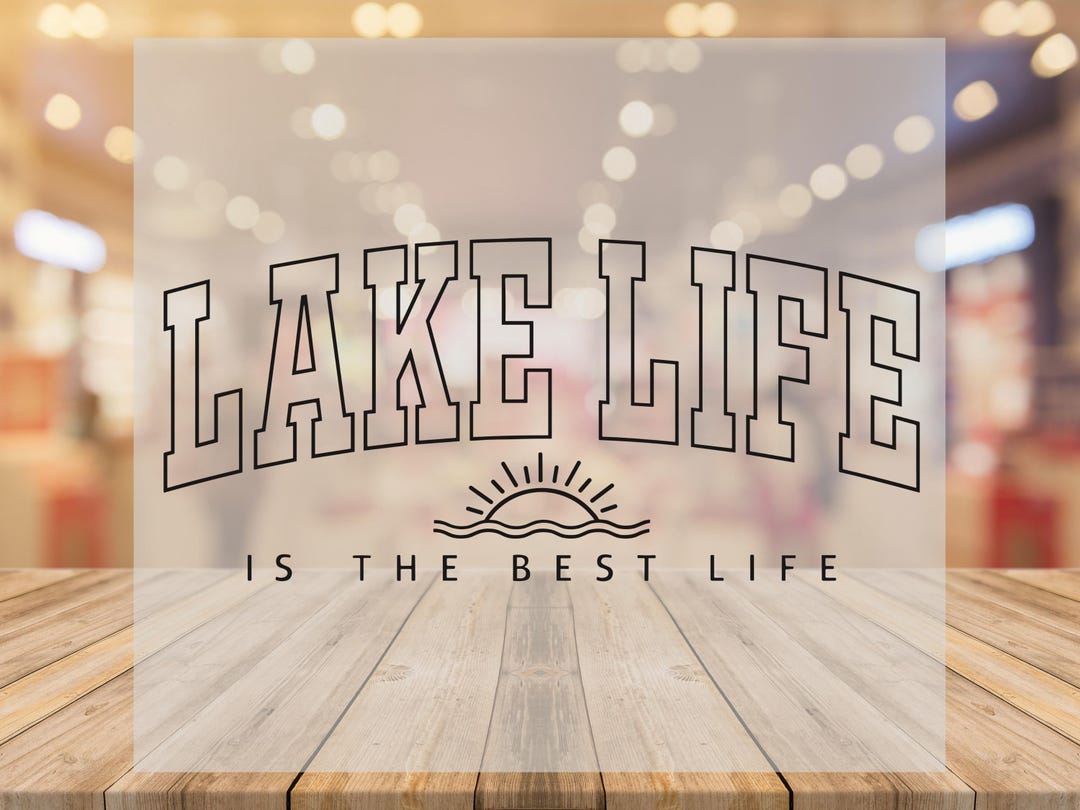 Lake Life DTF Iron on Transfer, Summer Vacation Apparel - Etsy