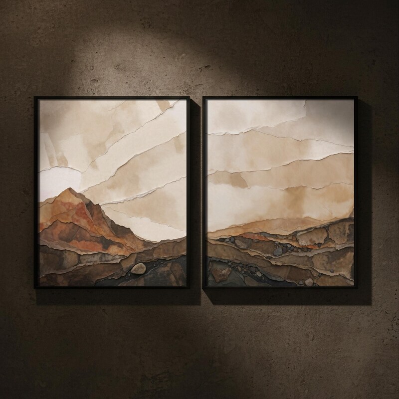 Large Diptych Digital - Etsy
