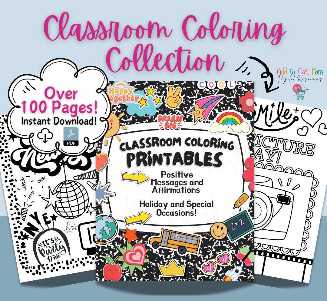 Teacher Student Child Coloring Pages Collection - Fun & Educational PDF ...