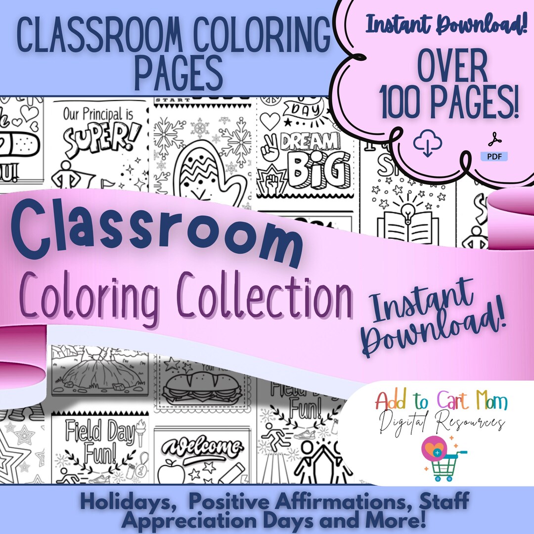 Teacher Student Child Coloring Pages Collection - Fun & Educational PDF ...