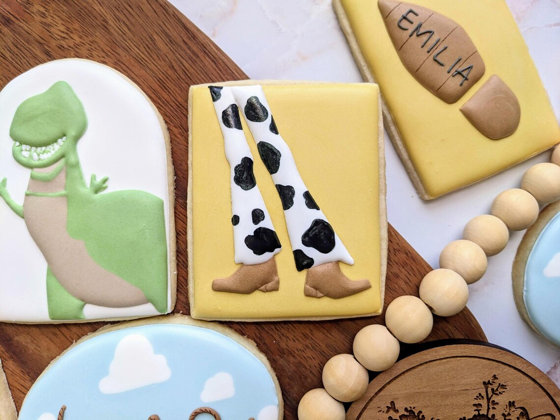 Toy Story Inspired Birthday Cookies | Vanilla Sugar Cookies | 1 Dozen ...