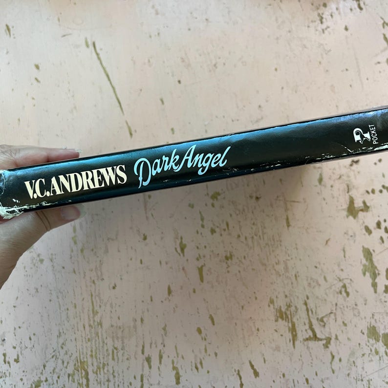 Dark Angel by V.C. Andrews - Vintage 80s Horror Book Gothic Novel HCDJ ...