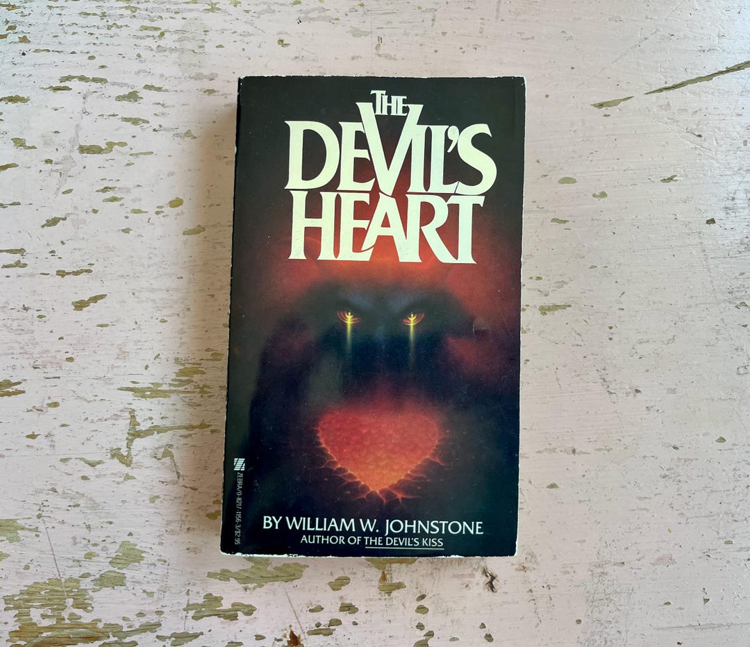 The Devil's Heart by William W. Johnstone - 80s Horror Paperback First ...