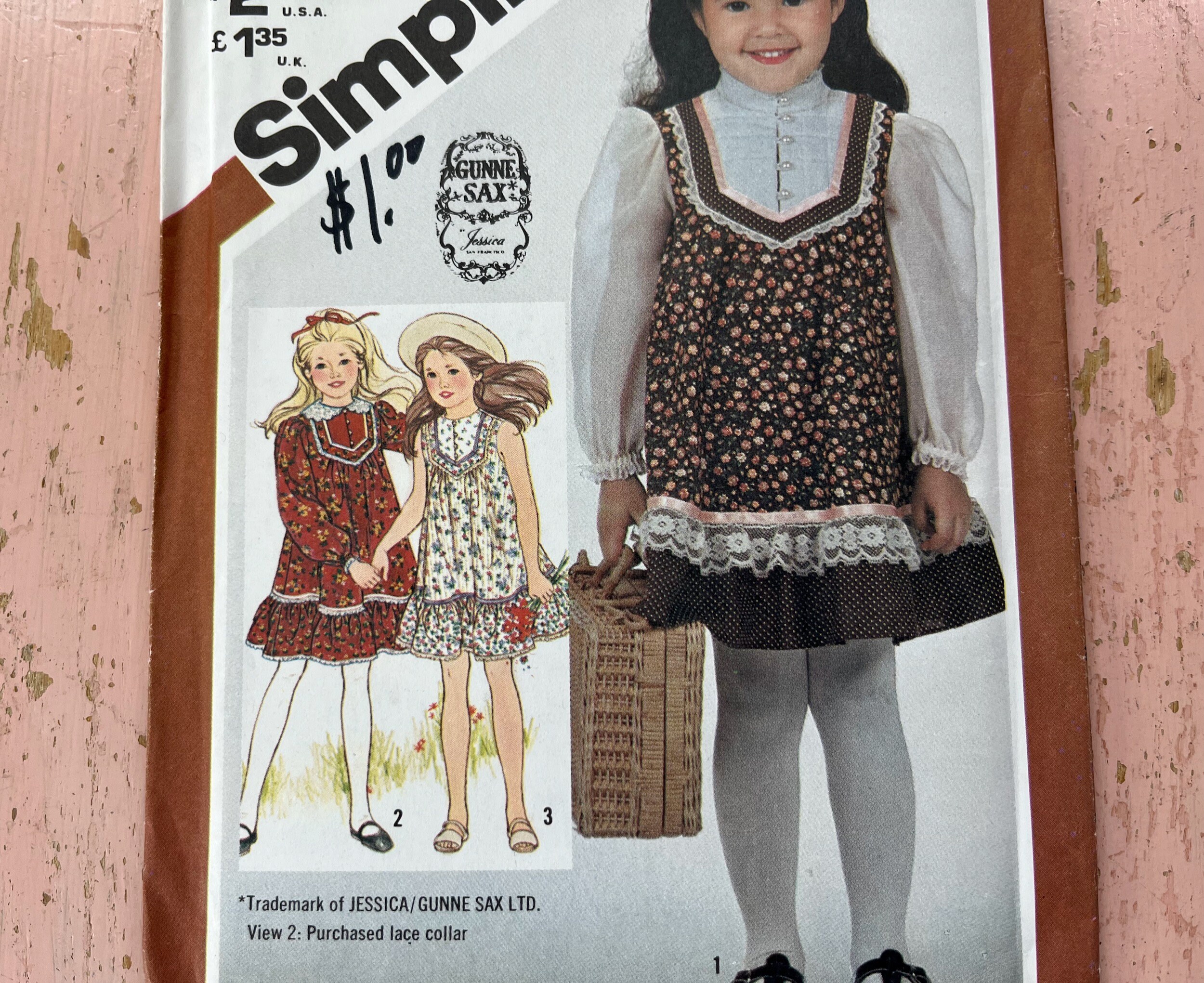 80s Gunne Sax Sewing Pattern Vintage Simplicity 5395 Gunne - Etsy