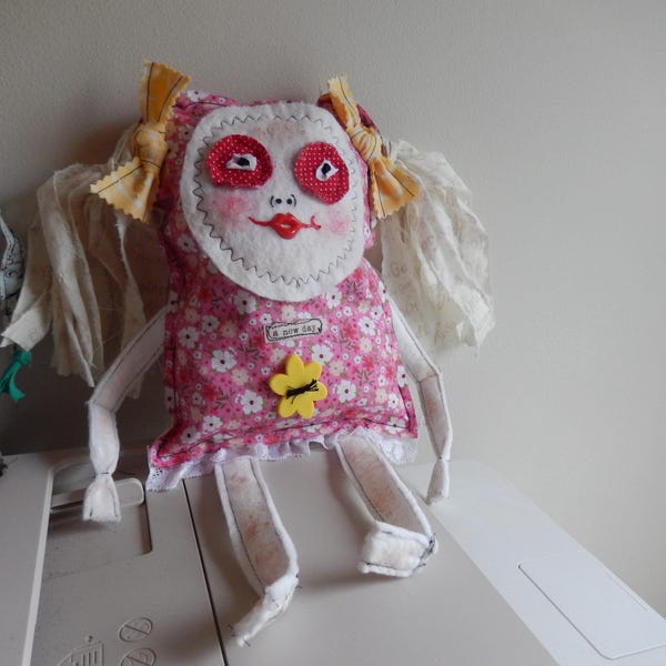 Scrappy Doll - Etsy