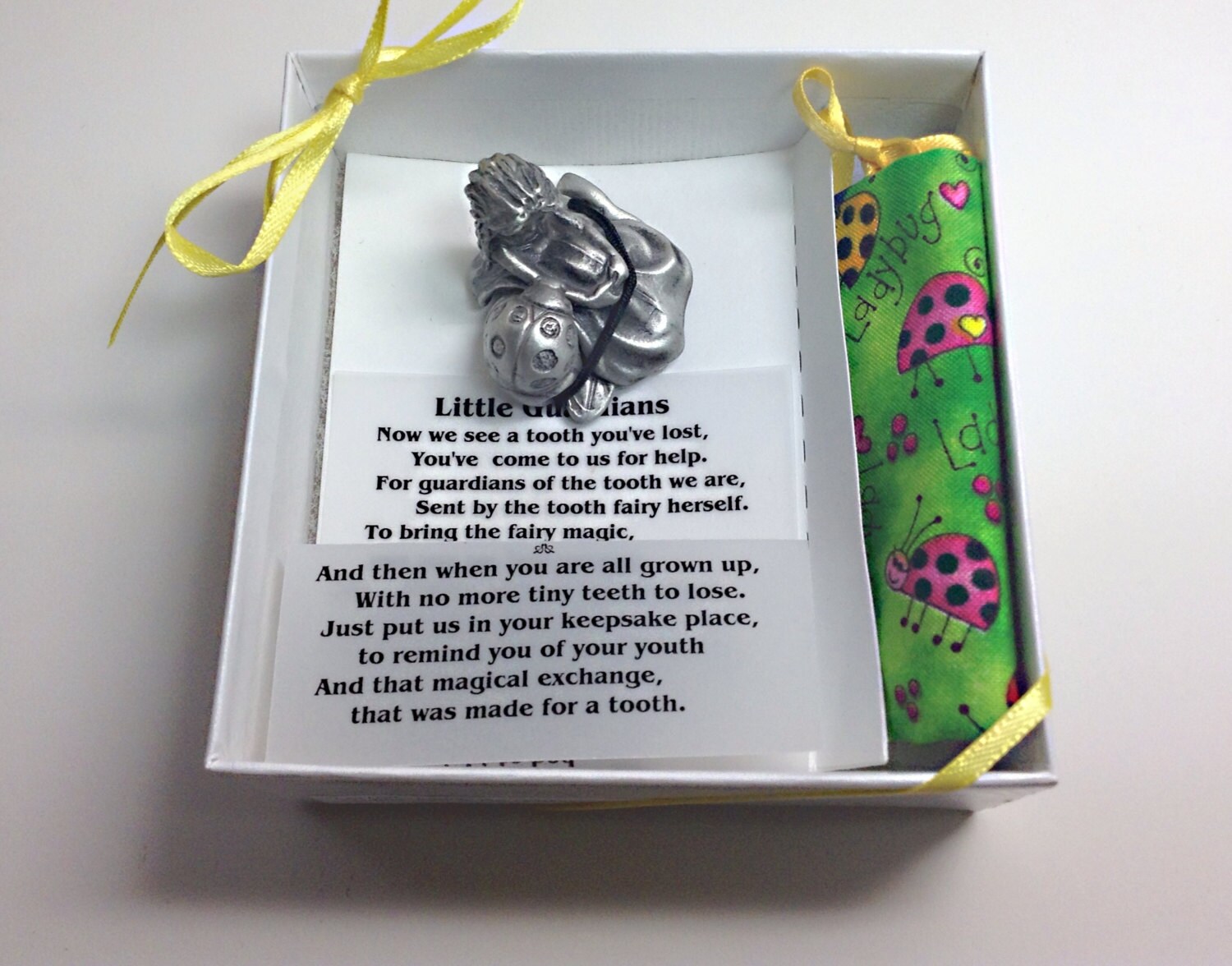 Tooth Fairy Box Pewter on A Whim Princess and Dragonfly - Etsy