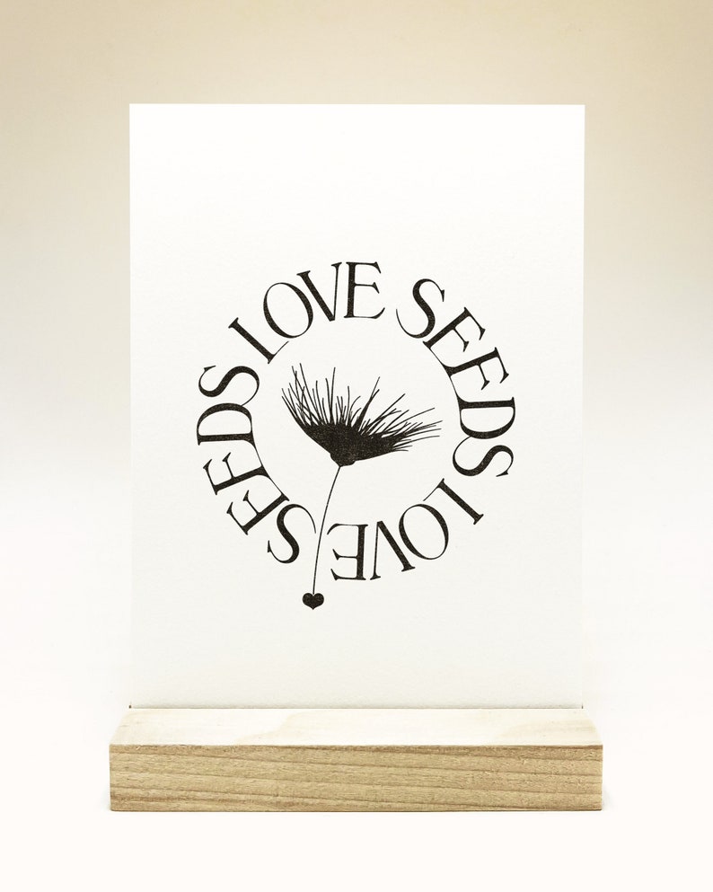 LOVE SEEDS single - Etsy