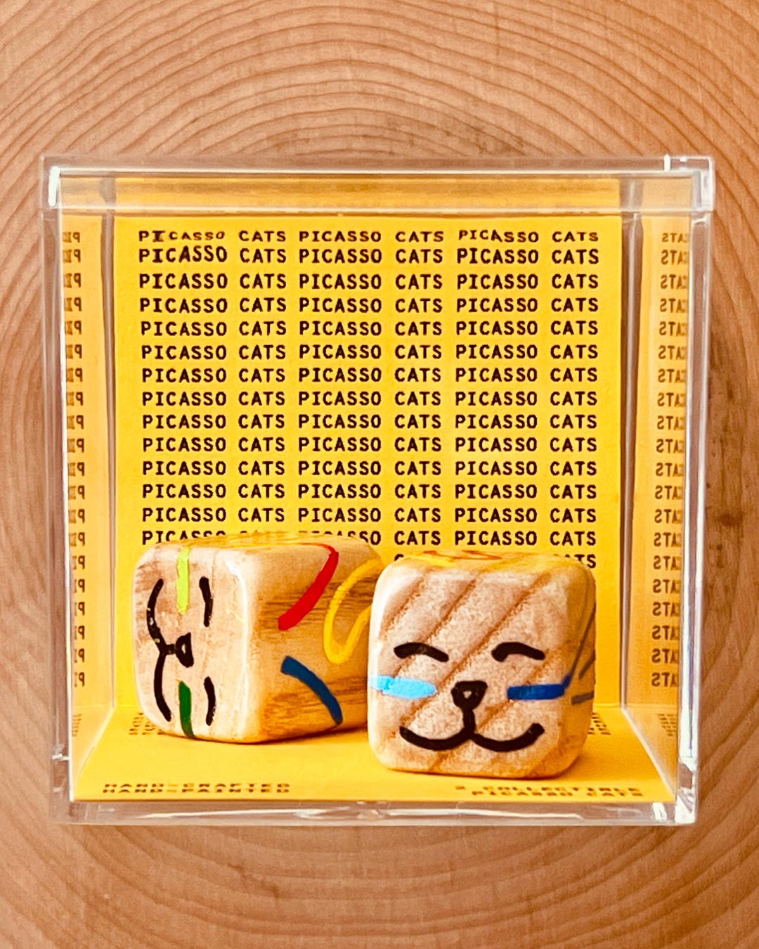 Picasso Cats, A Handmade Large Dice Game - Etsy