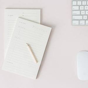To Do Today Notepad // Daily Organizer, Daily Planner, Organization ...