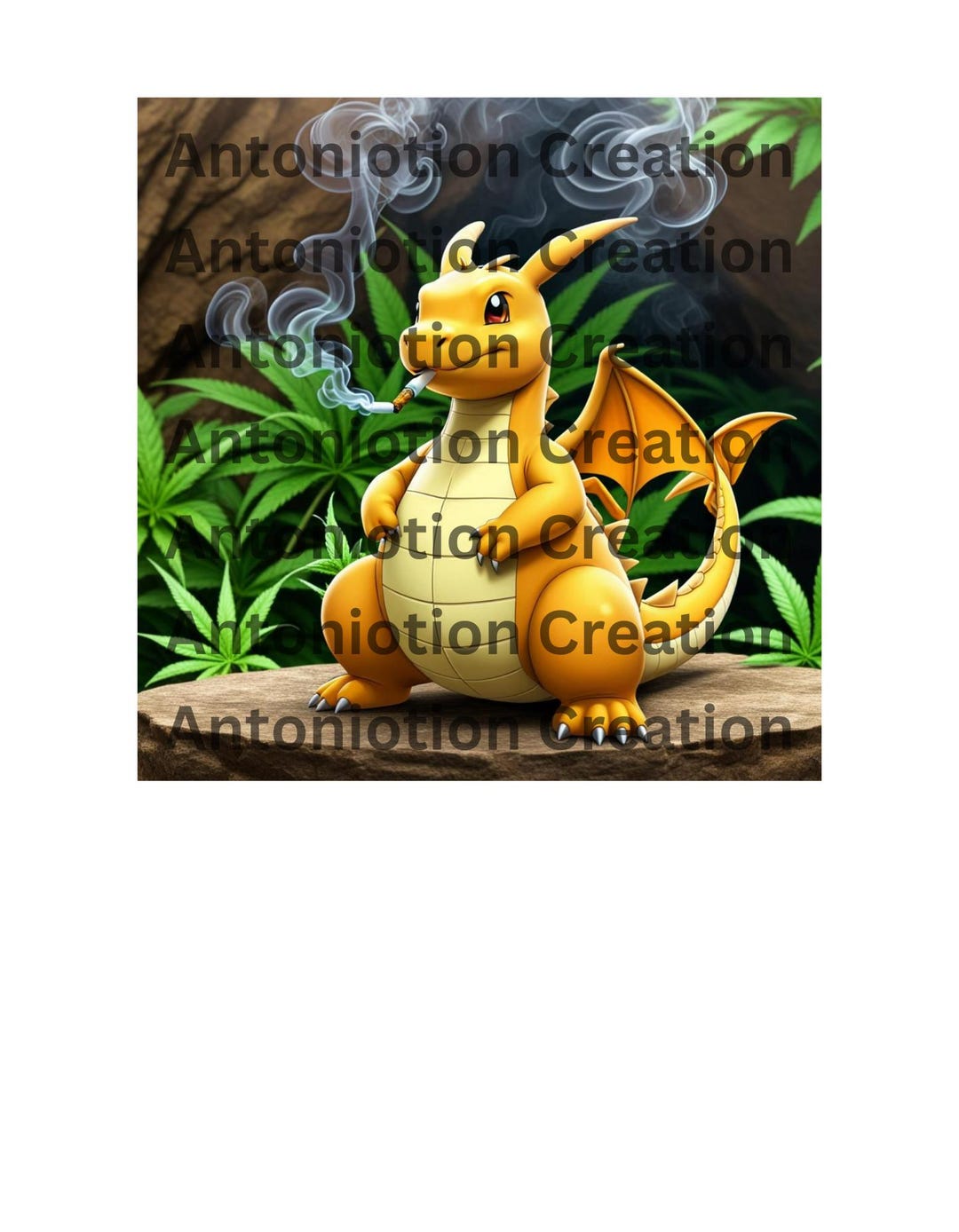 Pokemon Dragonite PNG - Etsy