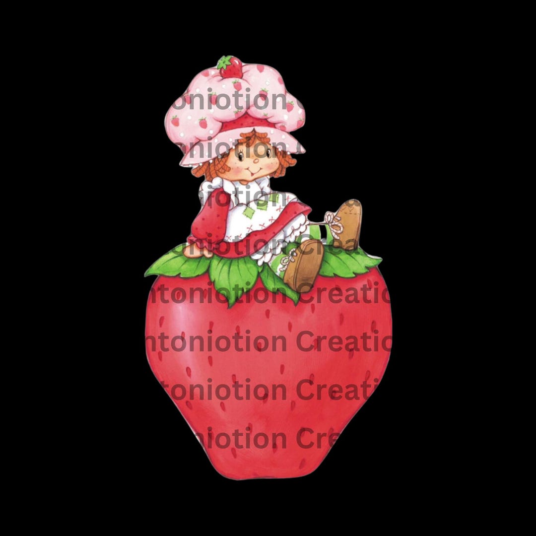 Strawberry SC Strawberry PNG - Etsy
