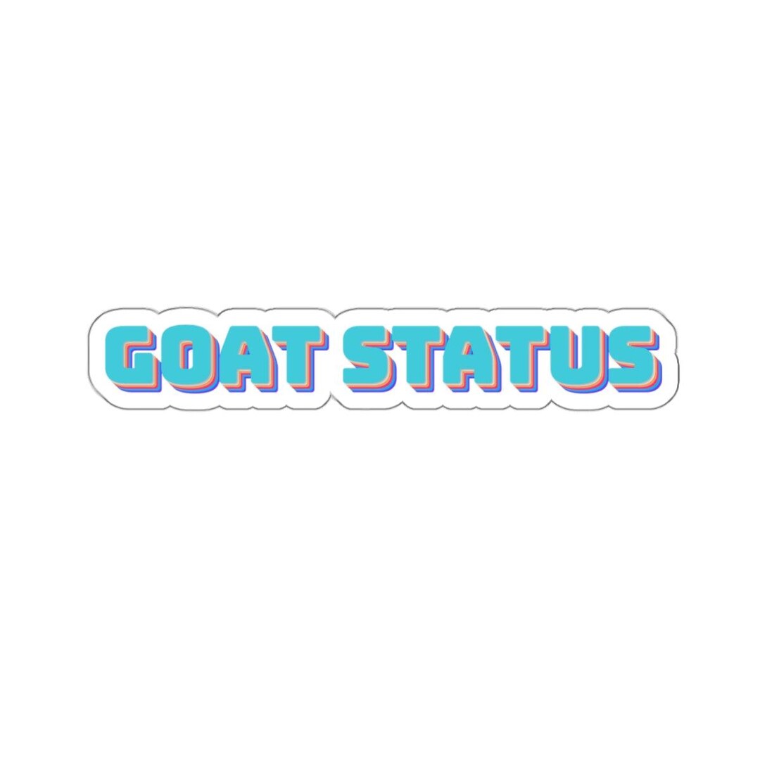 Goat Status Sticker - Etsy