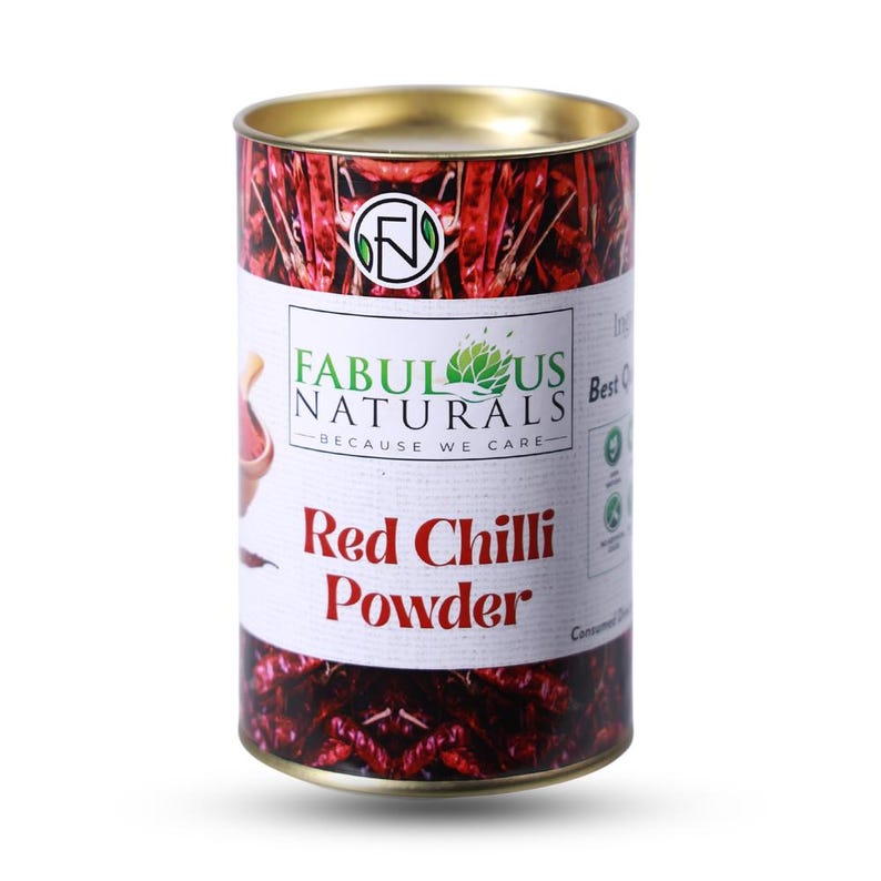 Organic Red Chilli Powder 200g | Fabulous Naturals | Ideal for Cooking ...